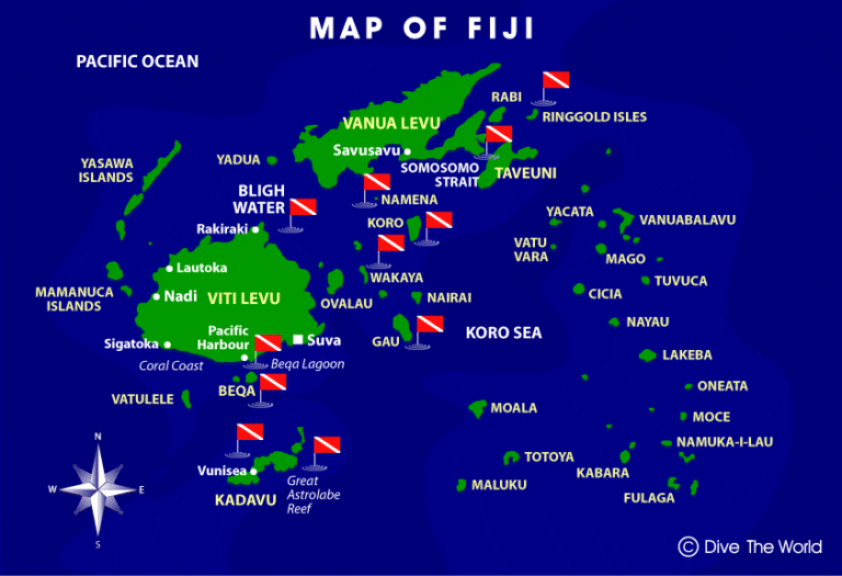 map-fiji | Joe's Scuba Shack